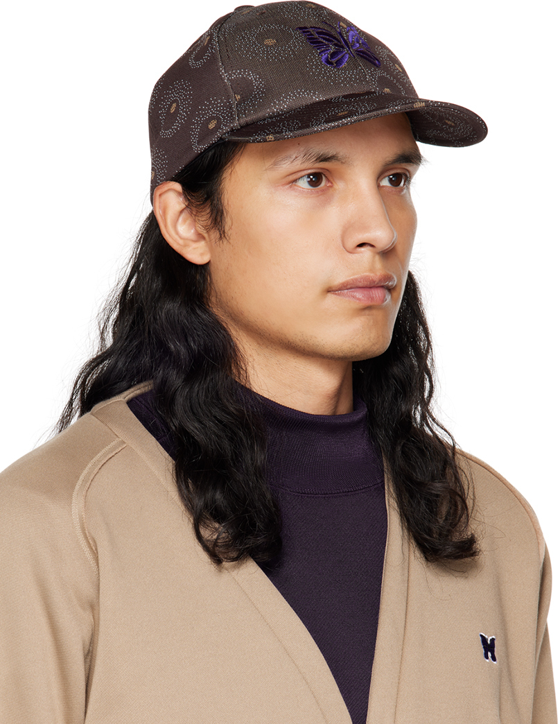 NEEDLES Brown Embroidered Cap Needles