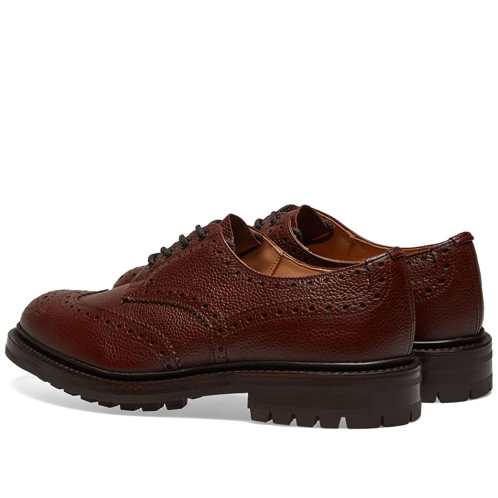 Tricker's Men's Commando Sole Ilkley Brogue in Brown Zug Grain Tricker's