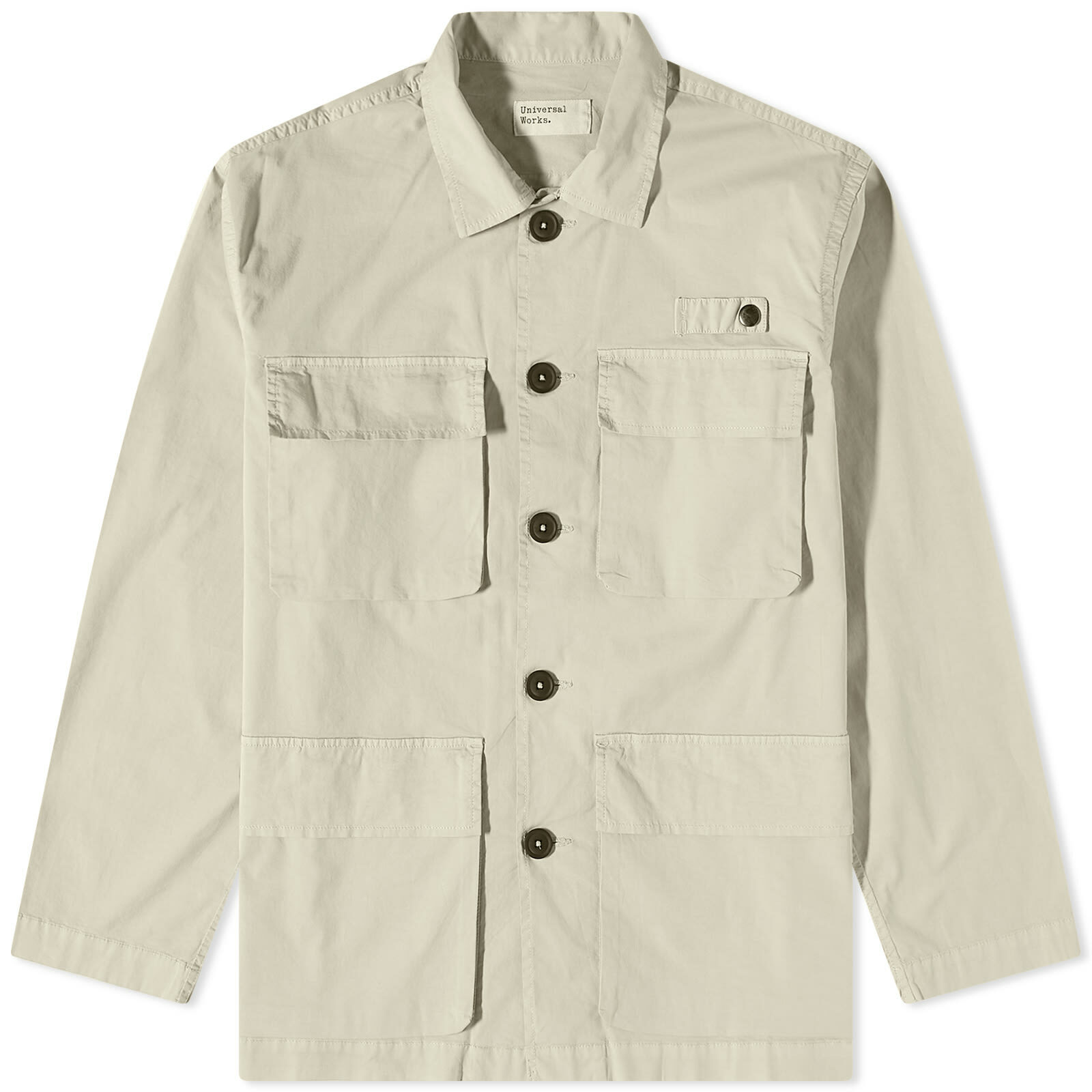 Universal Works Men's Photographers Jacket in Sand Universal Works