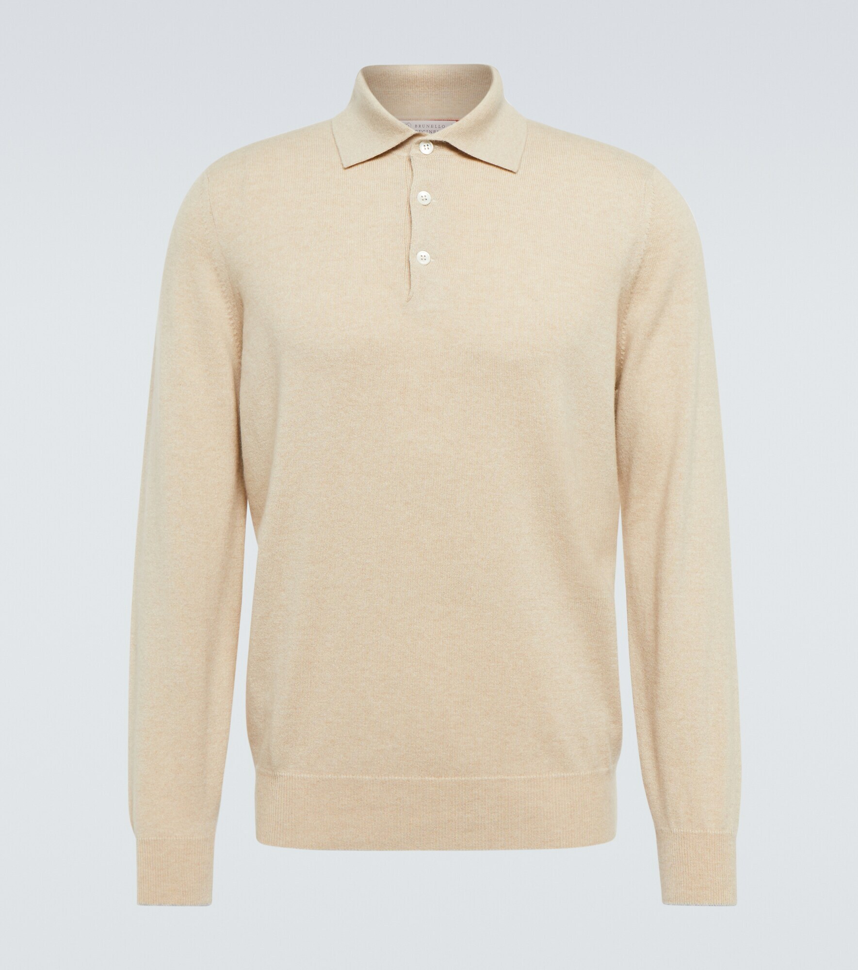 Brunello Cucinelli - Cashmere polo sweater Brunello Cucinelli