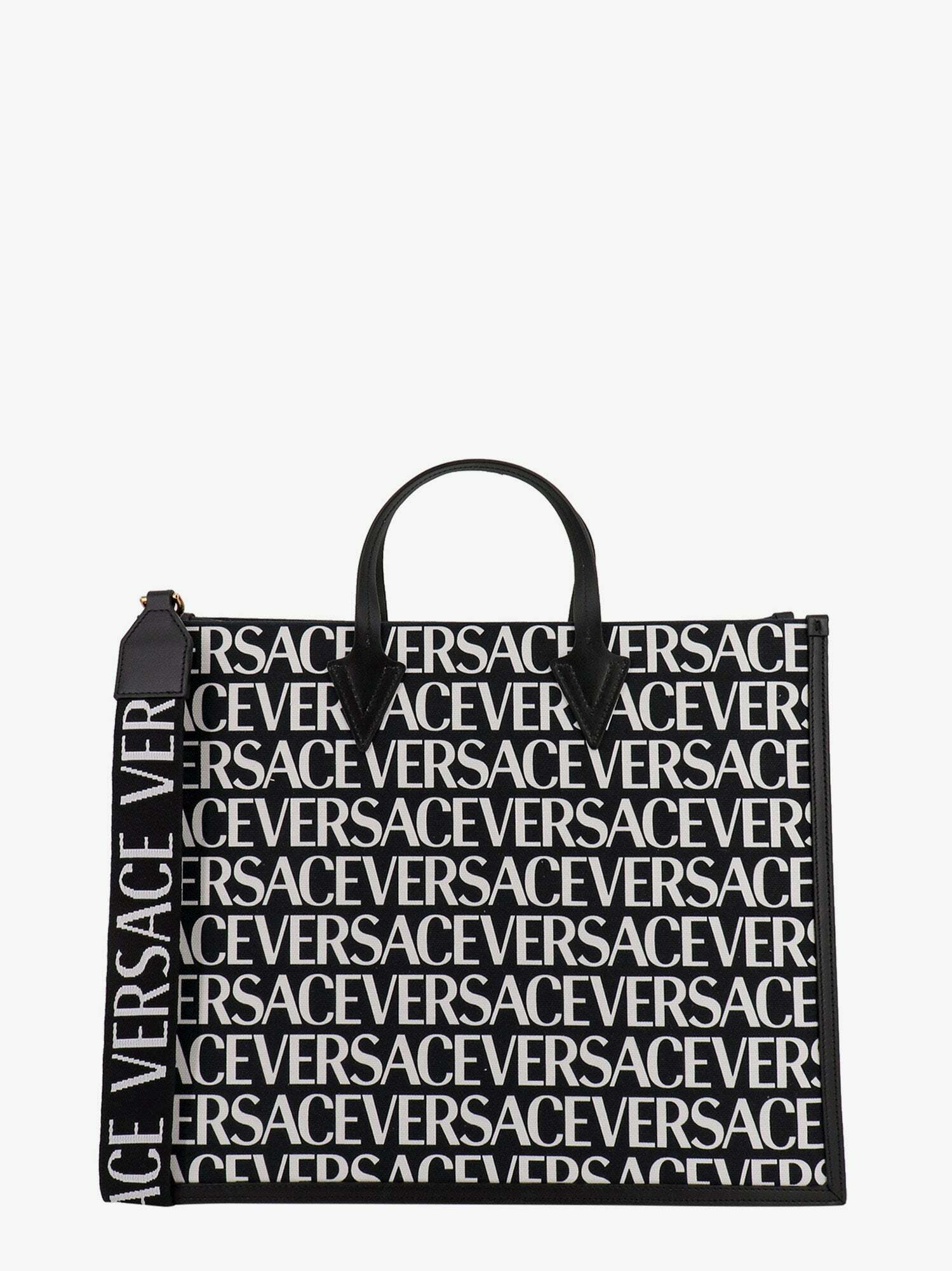 Versace Handbag Black Mens Versace