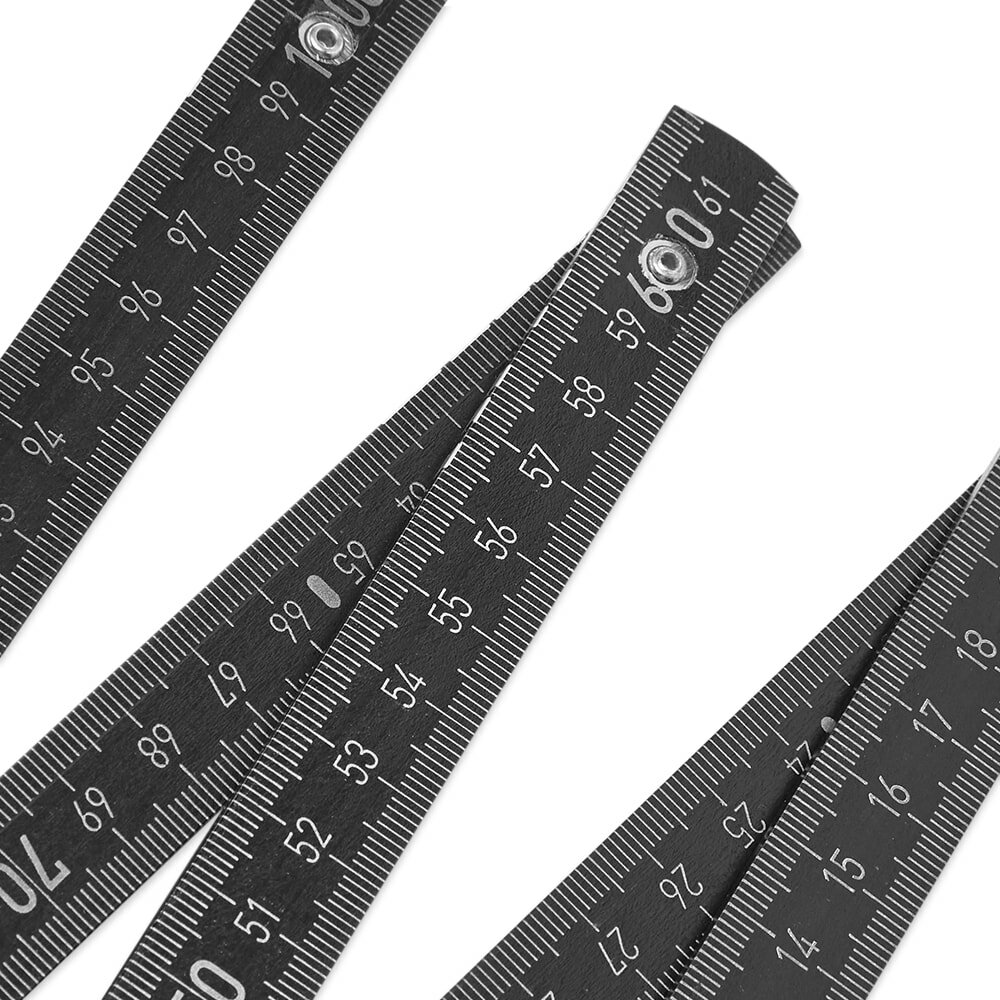 Artek Folding Ruler in Black Lacquered Beech Artek