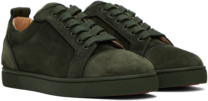 Christian Louboutin Green Fun Louis Junior Sneakers Christian Louboutin
