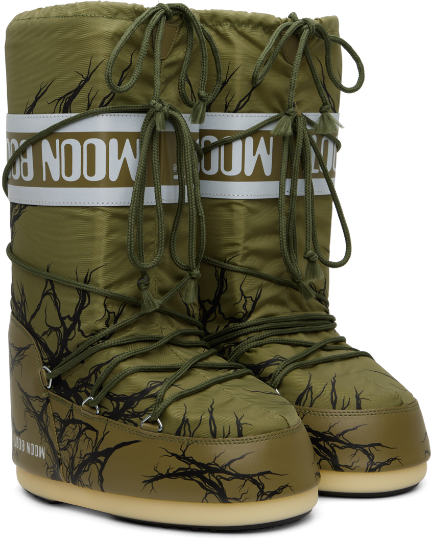 Moon Boot Khaki Stranger Things Edition Icon Boot Moon Boot