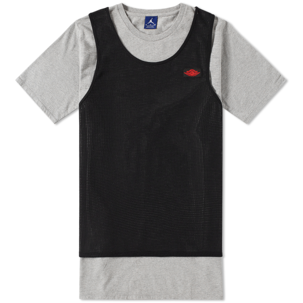 Nike Mesh Slight Overlay Tee Nike