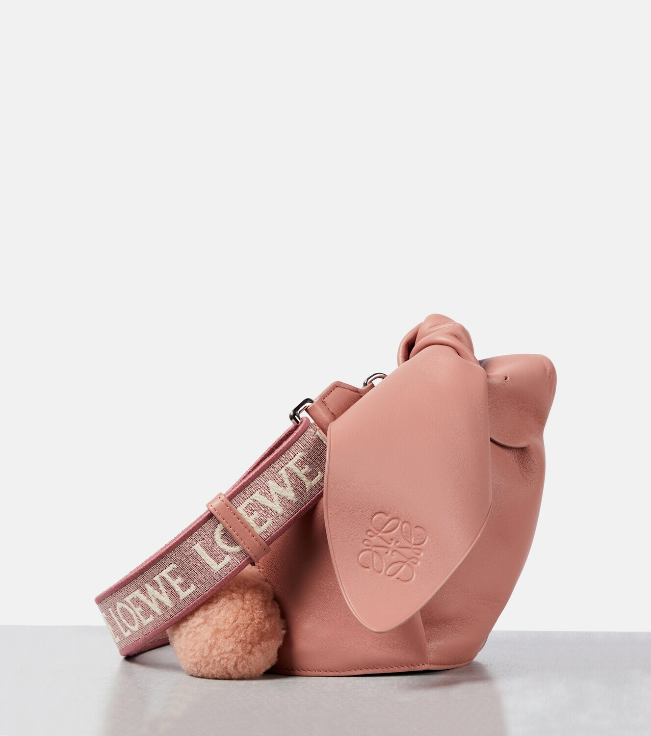 Loewe - Bunny Small leather shoulder bag Loewe