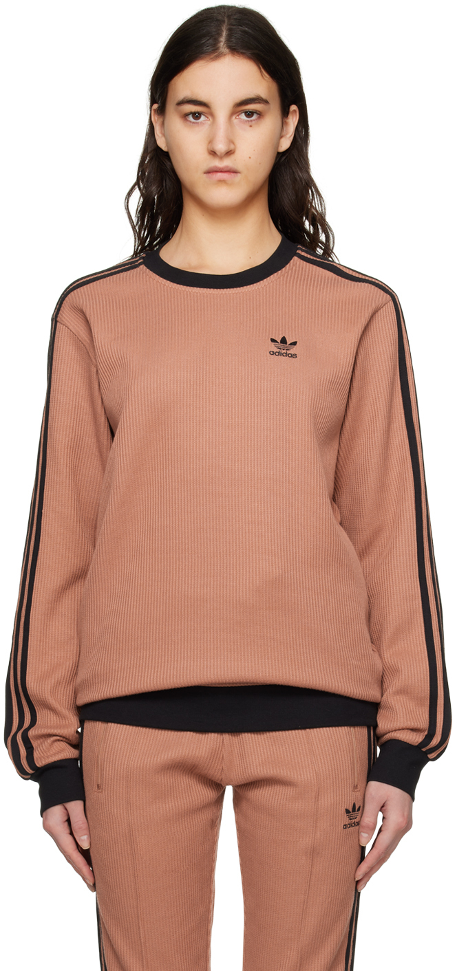 adidas Originals Brown Adicolor Classics Sweatshirt adidas Originals