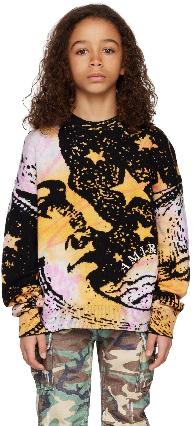 AMIRI Kids Multicolor Moon Sweater Amiri
