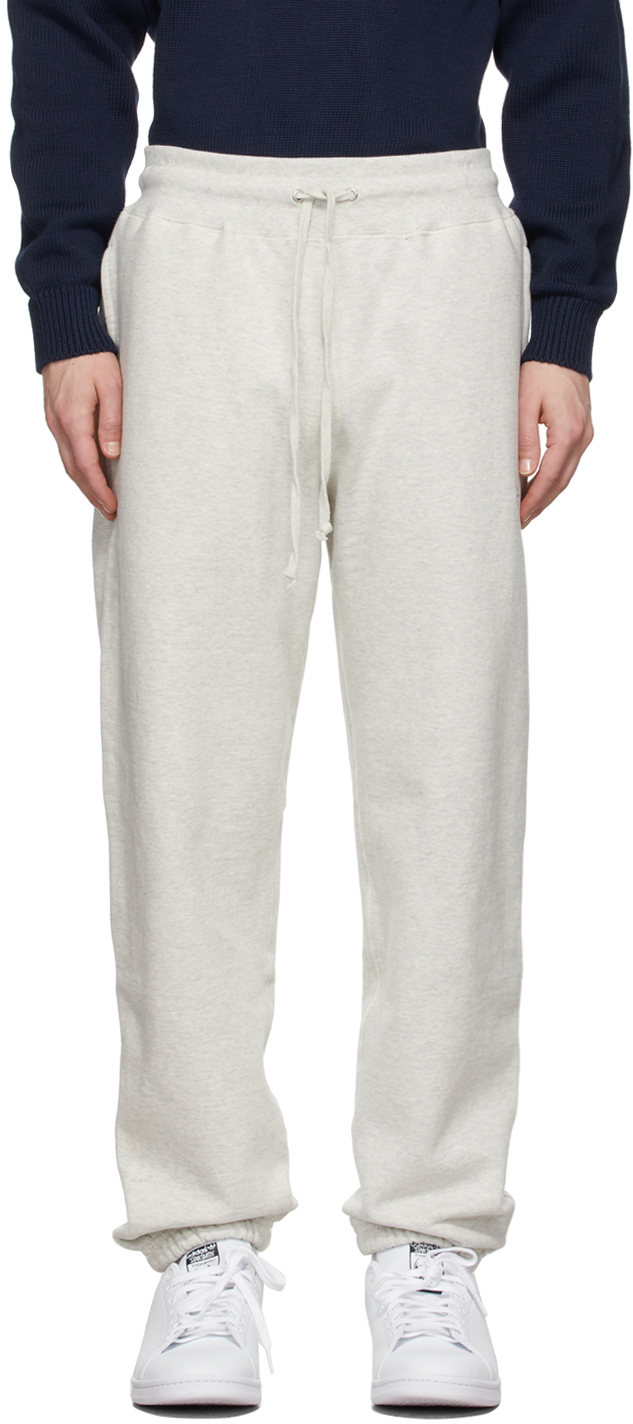 Noah Off-White Heather Lounge Pants Noah NYC