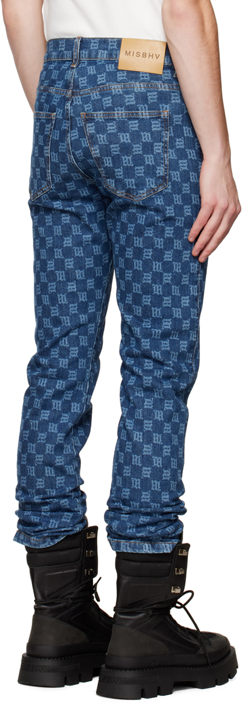 MISBHV Blue Monogram Jeans MISBHV