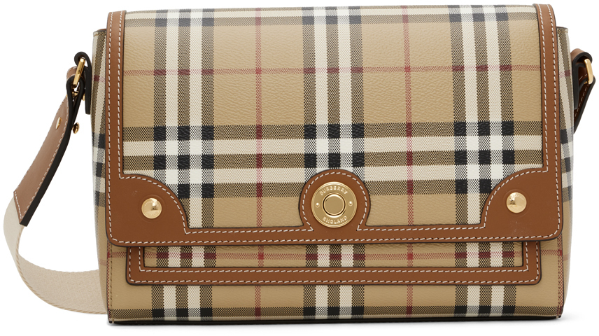 Burberry Brown Note Bag Burberry