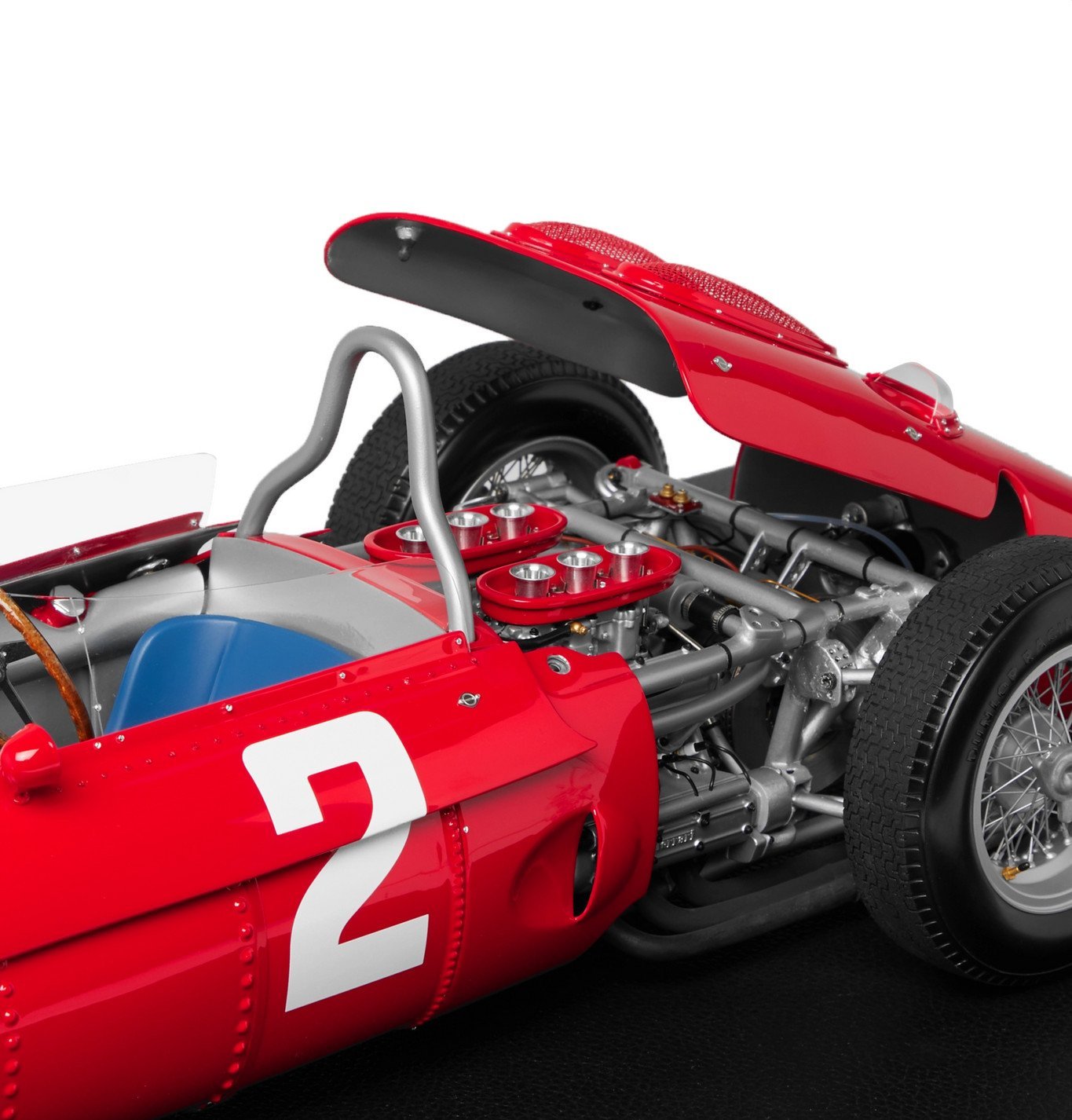 Amalgam Collection - Ferrari F156 F1 Sharknose 1:8 Model Car - Red ...