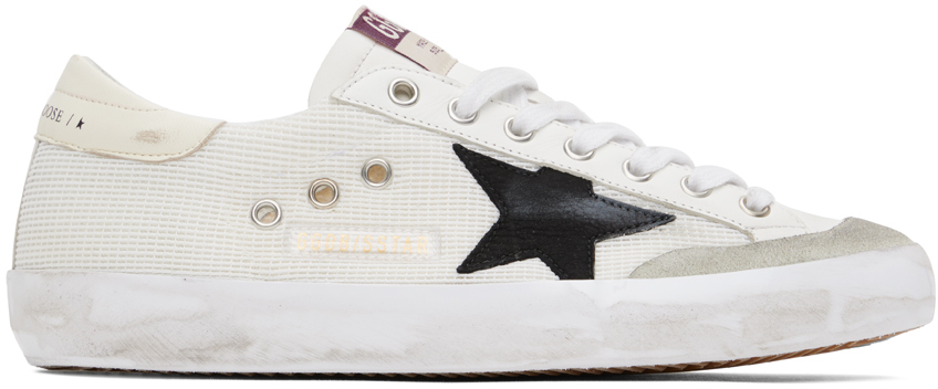 Golden Goose White Super-Star Sneakers Golden Goose Deluxe Brand