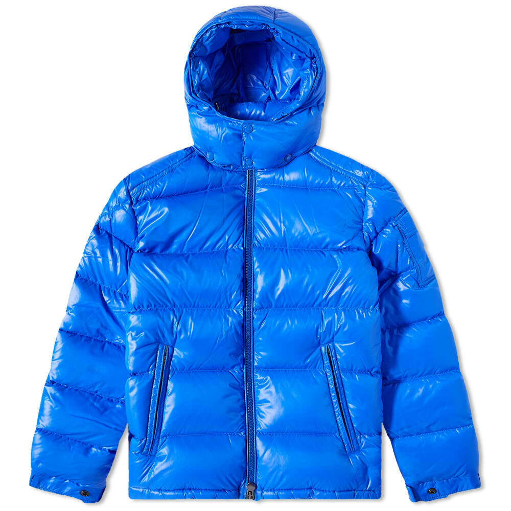 Moncler Men's Maya Down Jacket in Blue Moncler