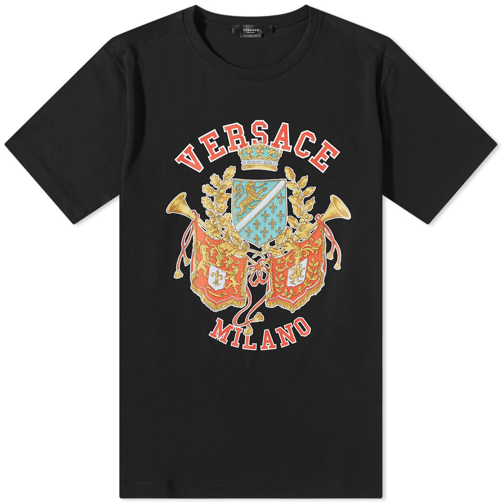 Versace Milano Crest Logo Tee Versace