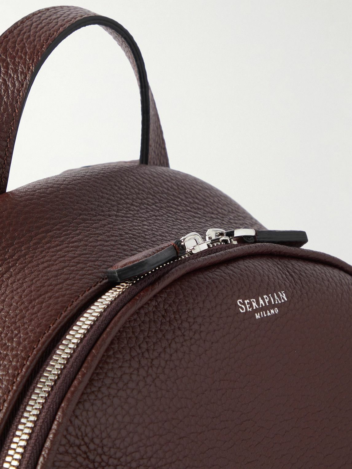 Serapian - Full-Grain Leather Backpack Serapian