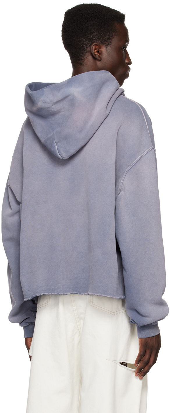 Maison Margiela Purple Faded Hoodie Maison Margiela