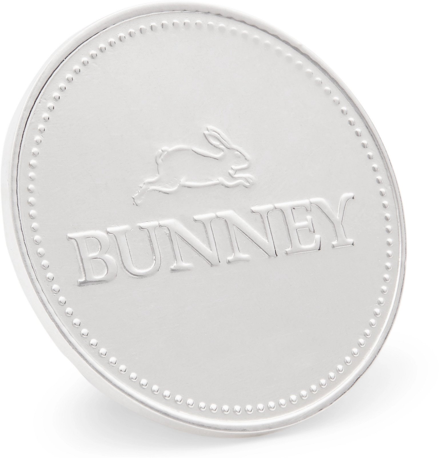 Bunney - Logo-Detailed Sterling Silver Pin - Silver Bunney