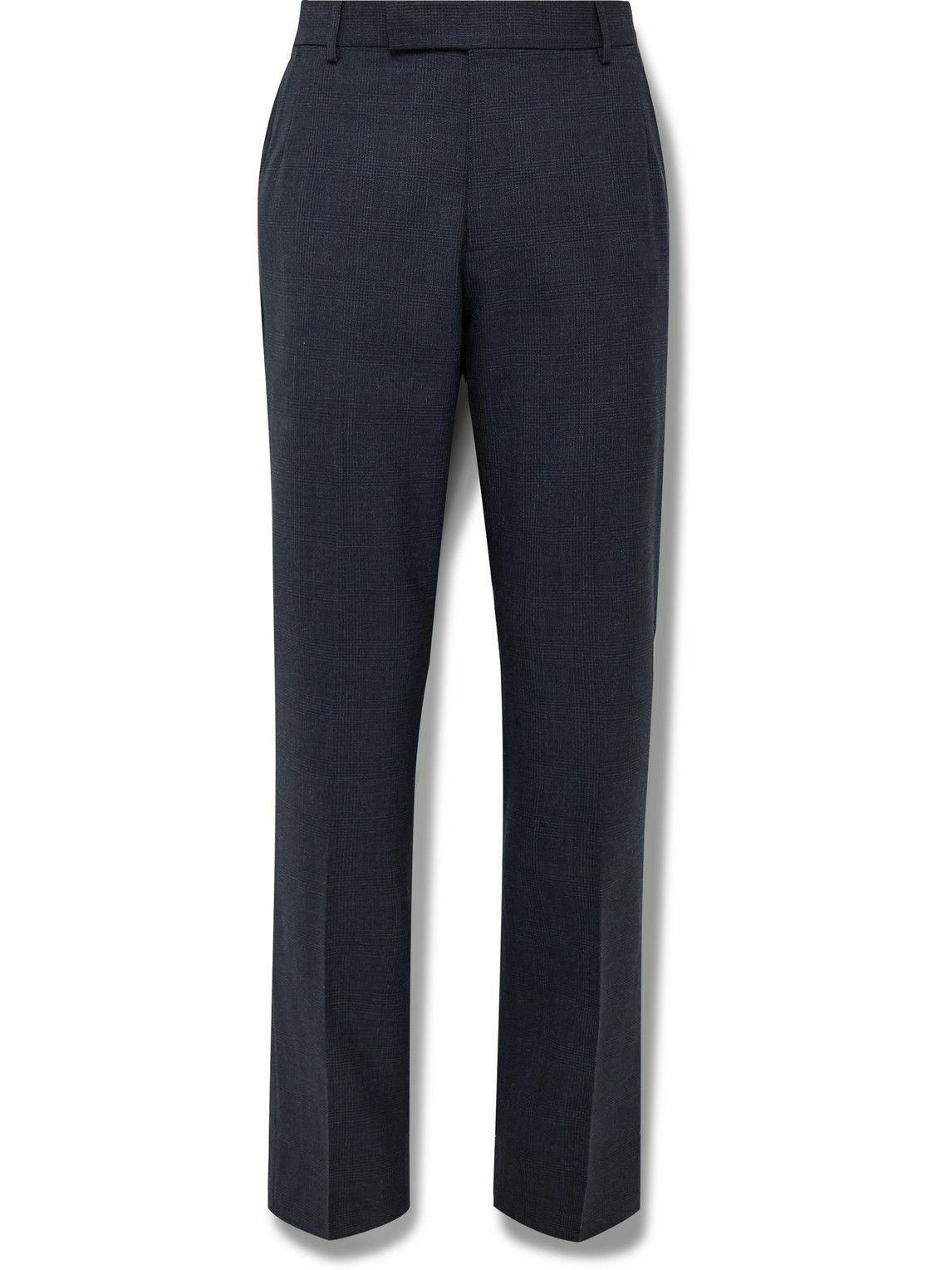 Dunhill - Belgravia Straight-Leg Prince of Wales Checked Wool Suit ...