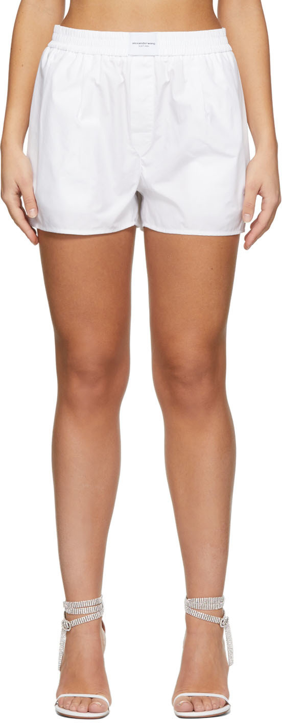alexanderwang.t White Boxer Shorts alexanderwang.t