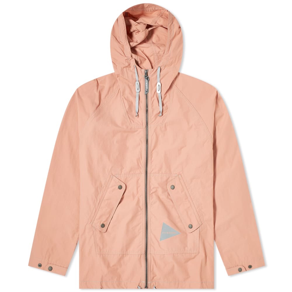And Wander Nylon Taffeta Hooded Jacket and Wander