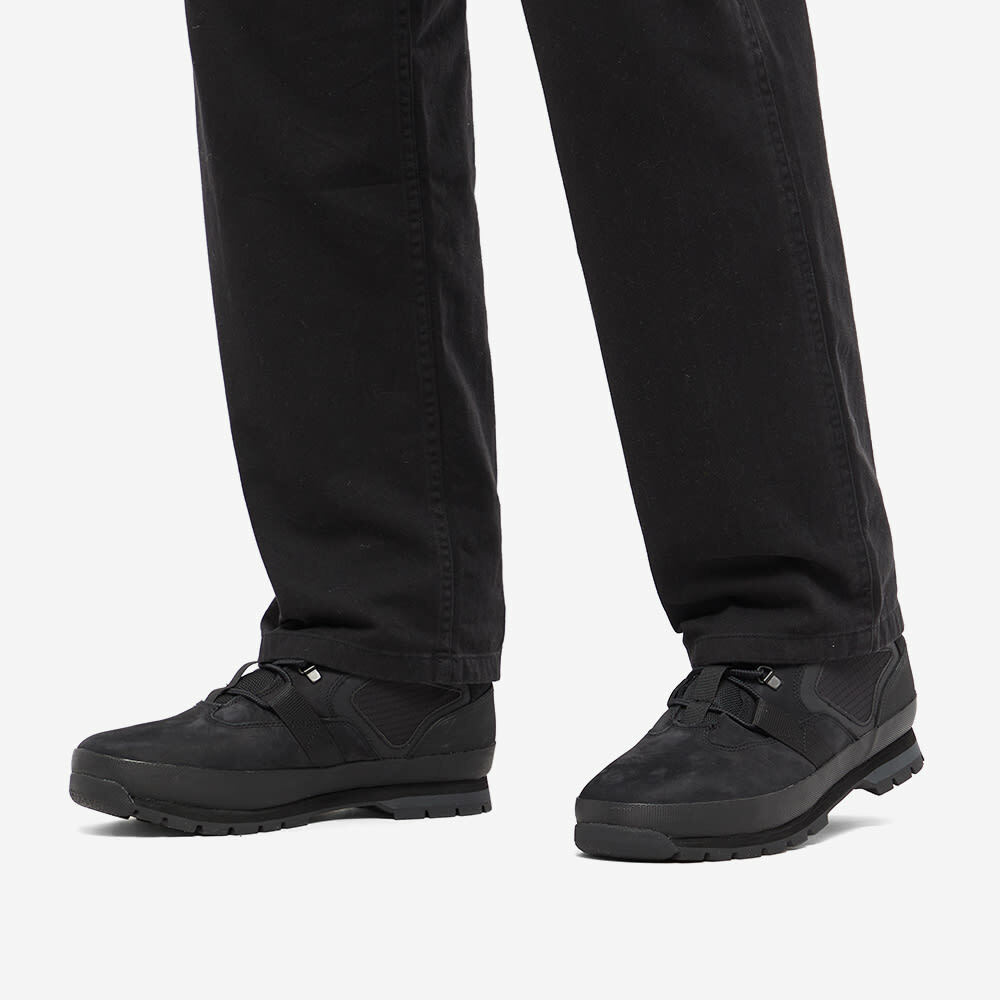 Timberland Men's Euro Hiker in Black Nubuck Timberland