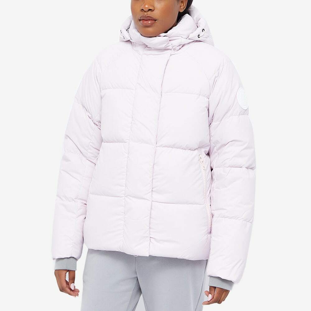 Canada Goose Women's Junction Parka Jacket in Sunset Pink Canada Goose