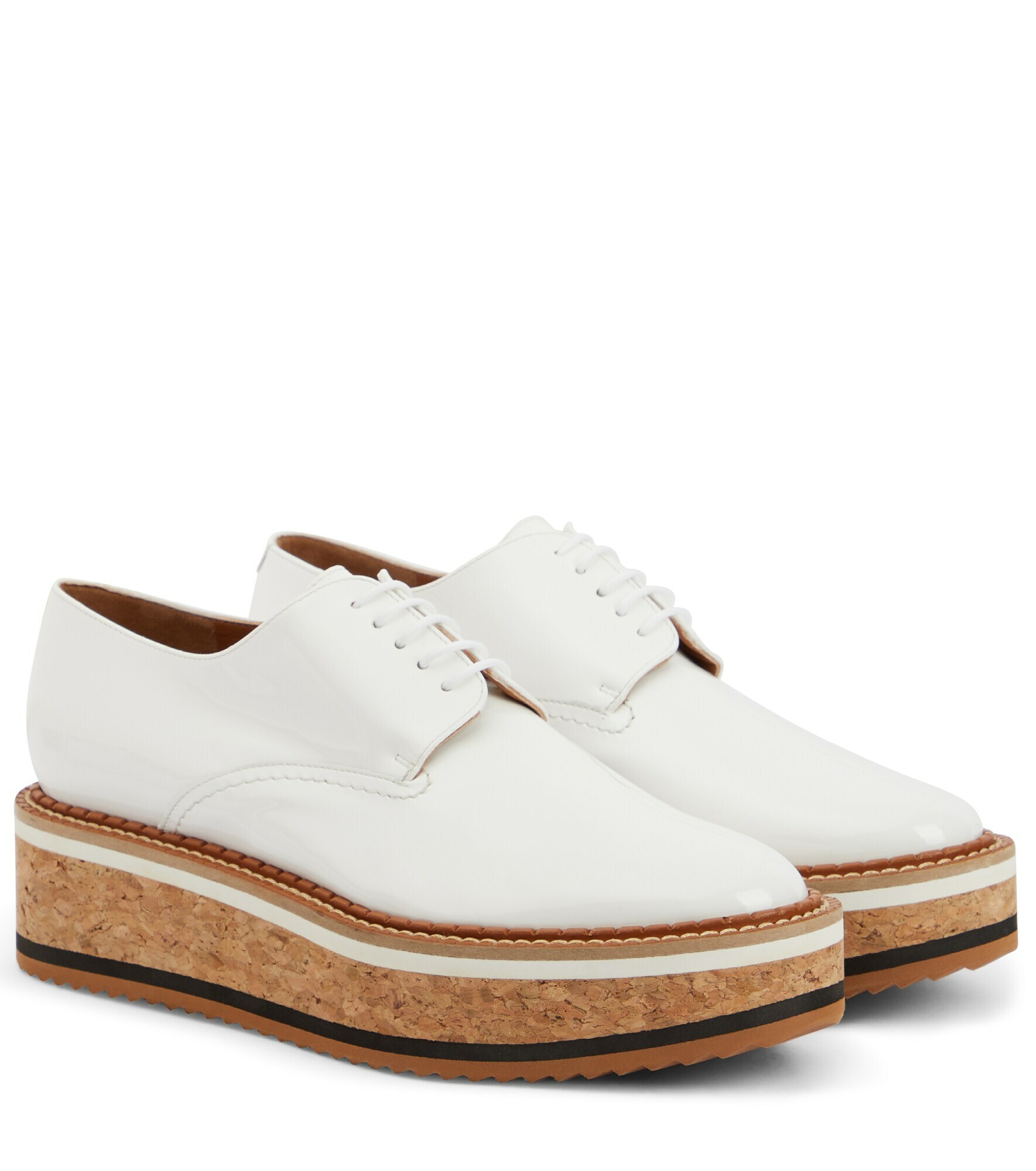 Clergerie - Brook leather platforms Clergerie