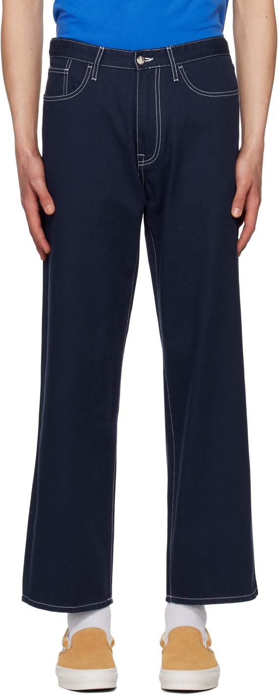 Noah Navy Work Jeans Noah NYC