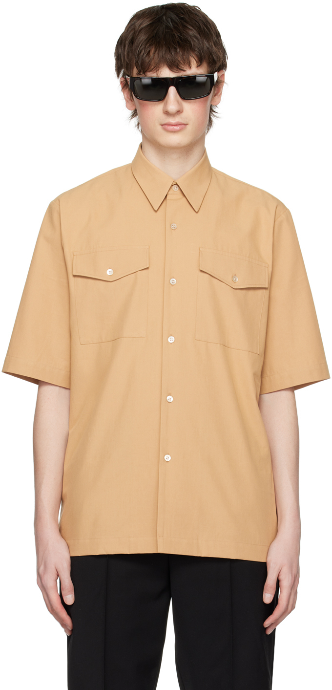 Dries Van Noten Tan Pocket Shirt Dries Van Noten