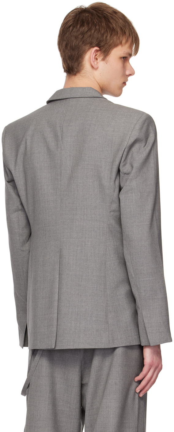 Ottolinger Gray Split Blazer Ottolinger