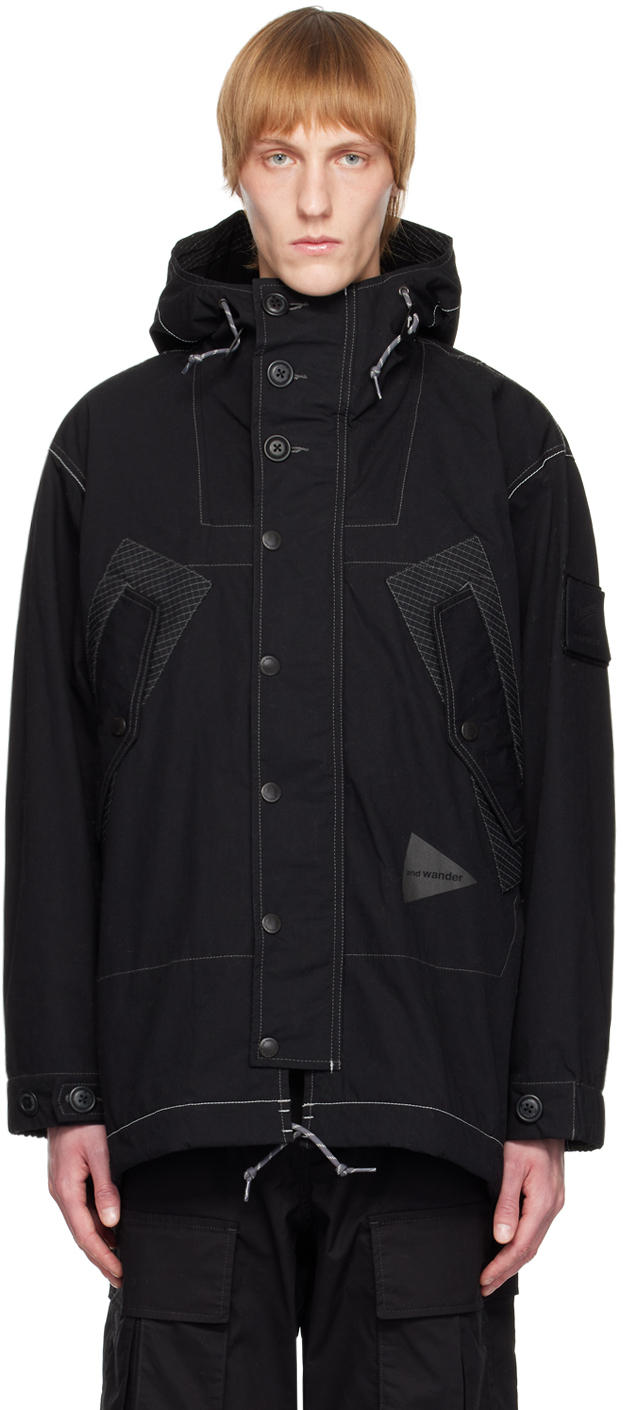 and wander Black Danner Edition Coat and Wander