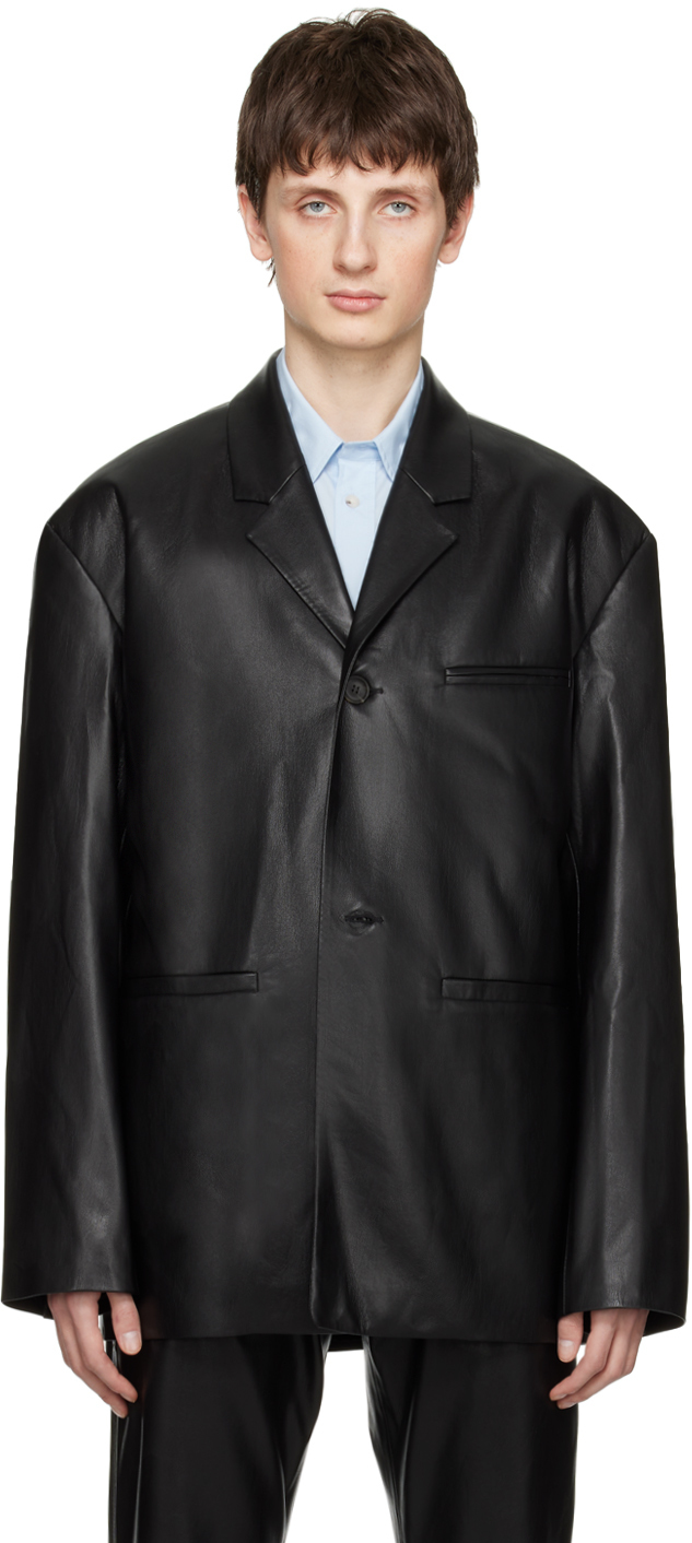 Nanushka Black Sanco Blazer Nanushka