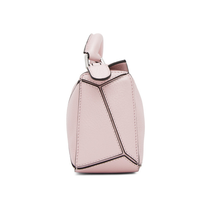 Loewe Pink Mini Puzzle Bag Loewe