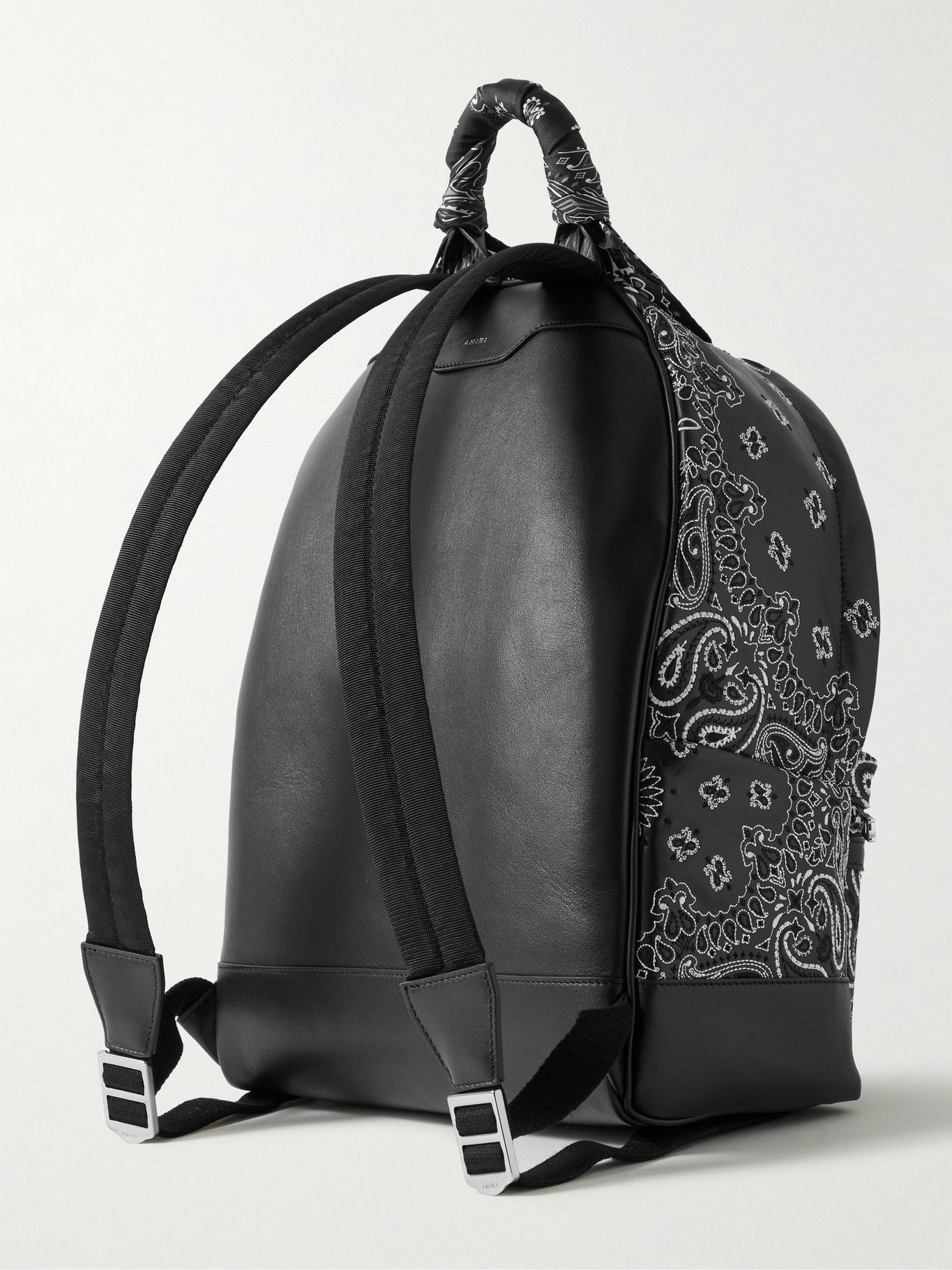 AMIRI - Embroidered Leather Backpack Amiri