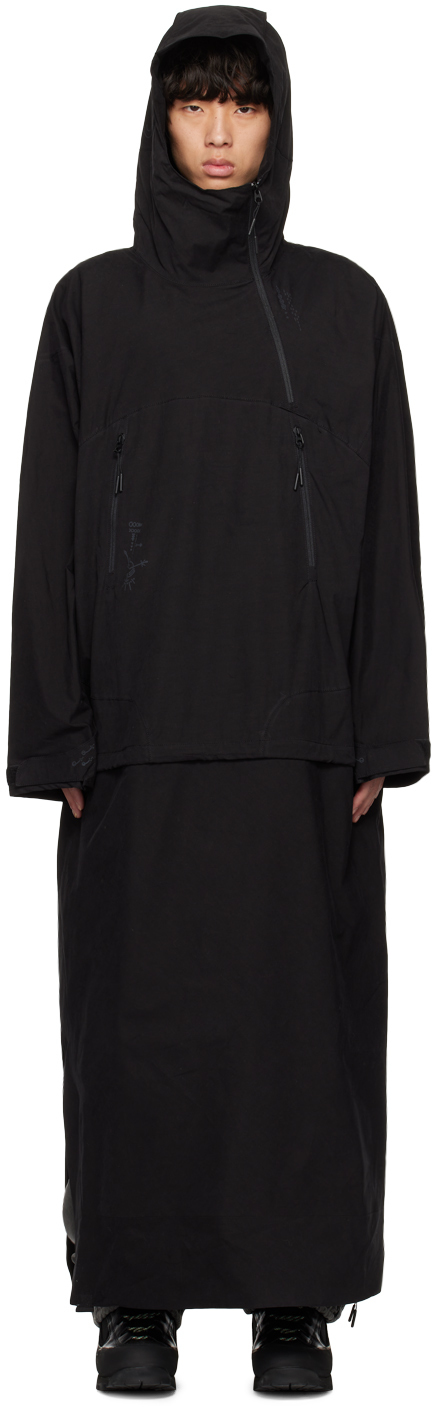 Hyein Seo Black Detachable Panel Jacket Hyein Seo