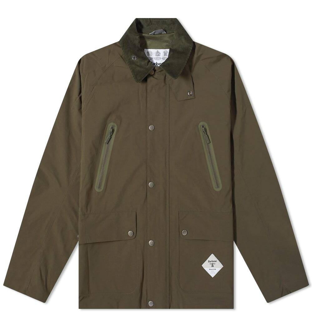 Barbour Men's Beacon Bedale Showerproof Jacket in Sage Barbour