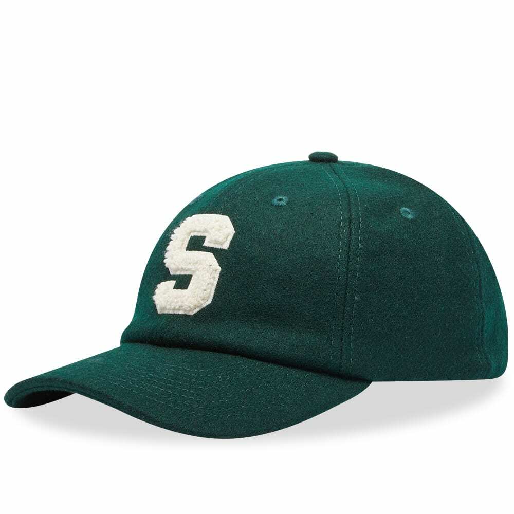 Sporty & Rich Boucle S Cap in Forest Sporty & Rich