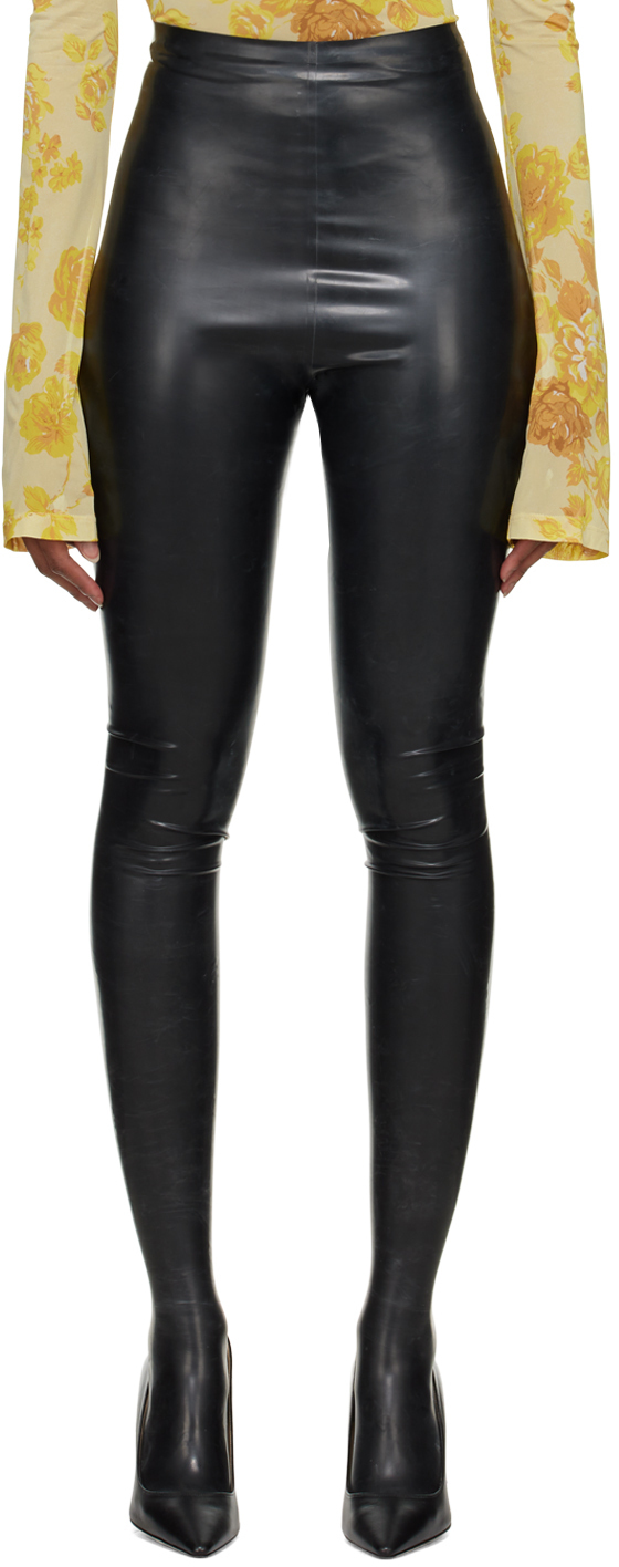 Kwaidan Editions Black Latex Tights Kwaidan Editions