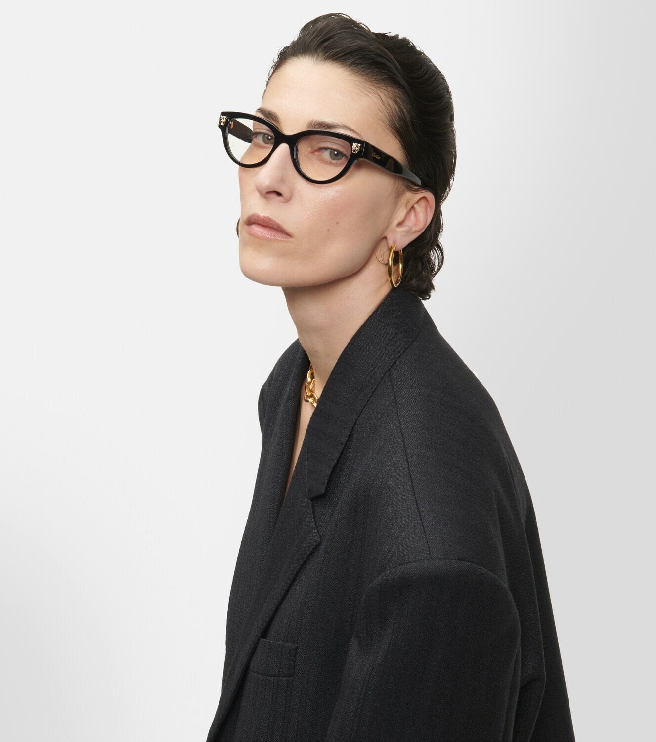 Cartier Eyewear Collection - Panthère de Cartier cat-eye glasses Cartier