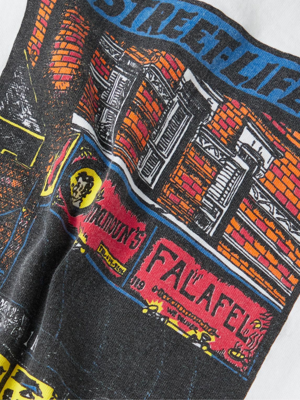 Fantasy Explosion - Printed Cotton-Jersey T-Shirt