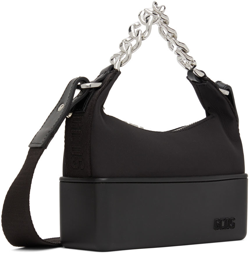 GCDS Black Matilda Shoulder Bag GCDS