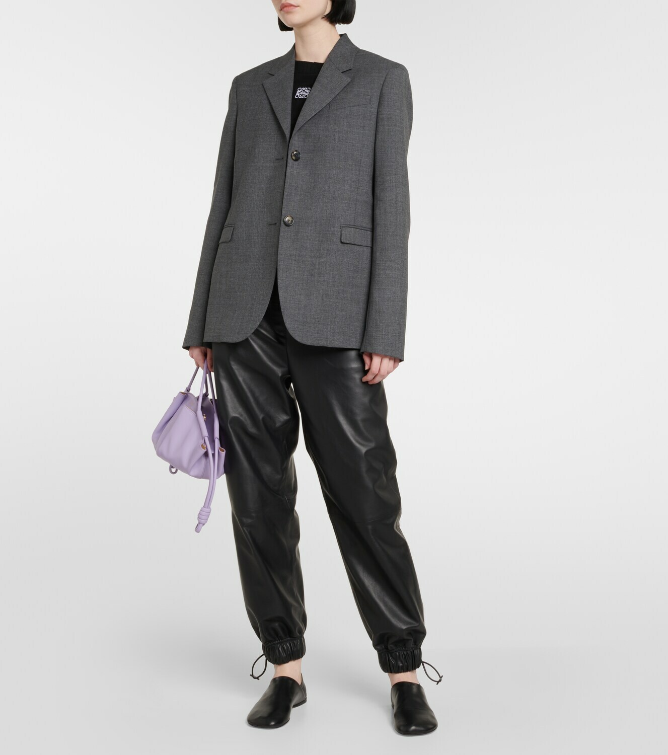 Loewe - Toy leather slippers Loewe