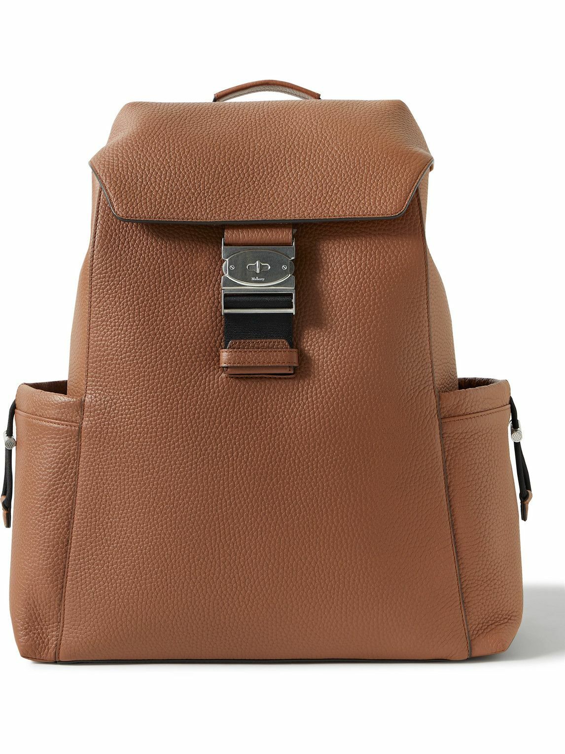 Mulberry - Utility Postman's Buckle Full-Grain Leather Backpack Mulberry