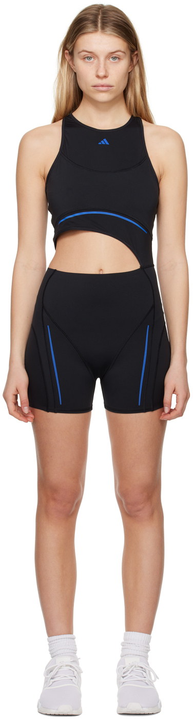 adidas Originals Black Bonded Bodysuit adidas Originals