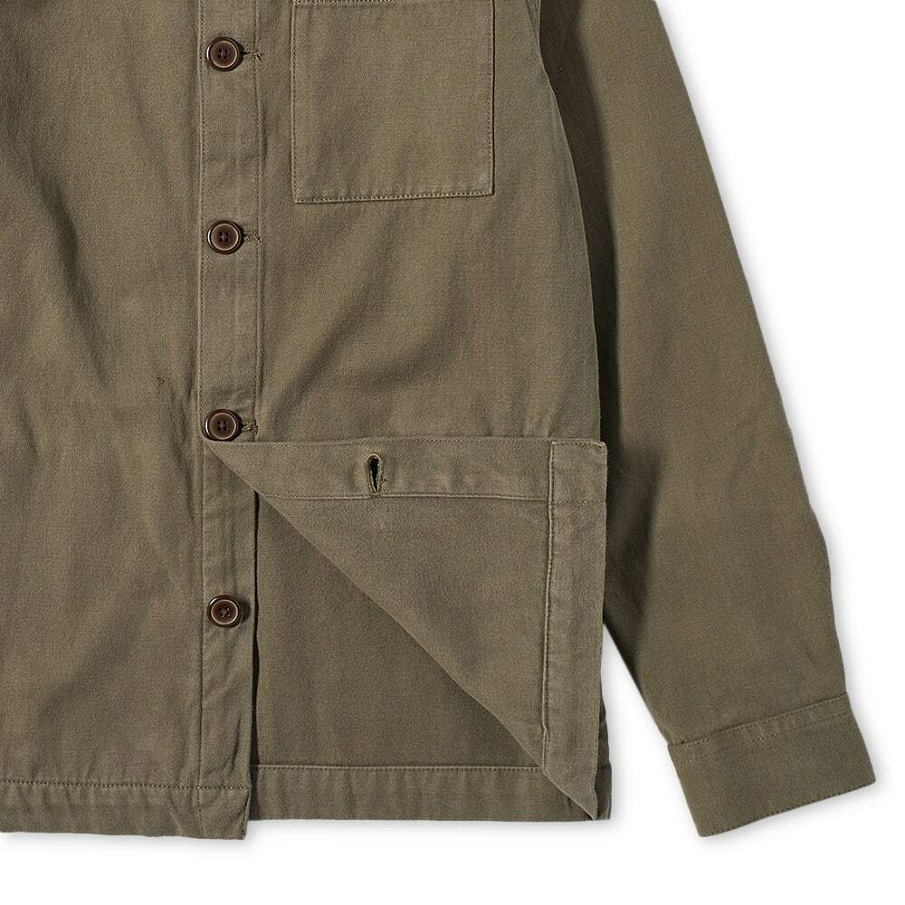 Barbour Men's Moleskin Overshirt in Olive Barbour