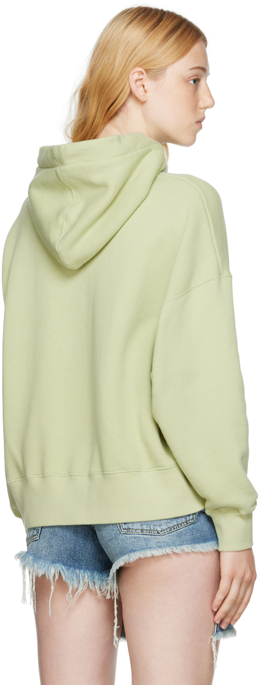 Palm Angels Green Bear Hoodie Palm Angels