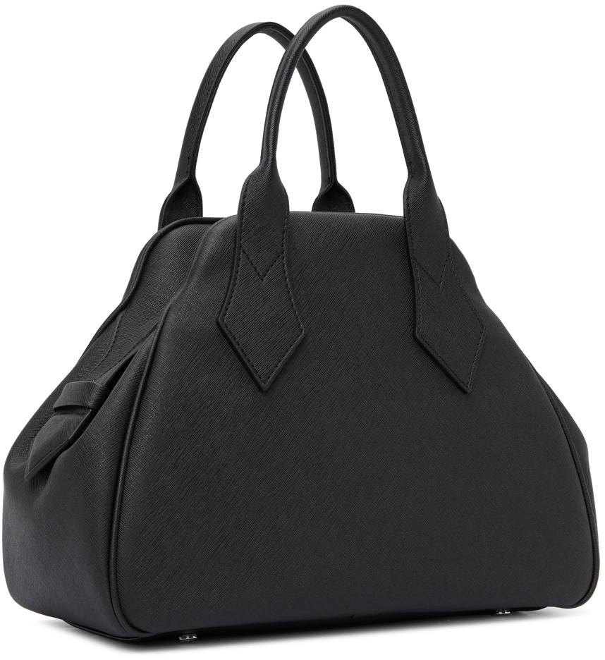 Vivienne Westwood Black Medium Yasmine Top Handle Bag Vivienne Westwood