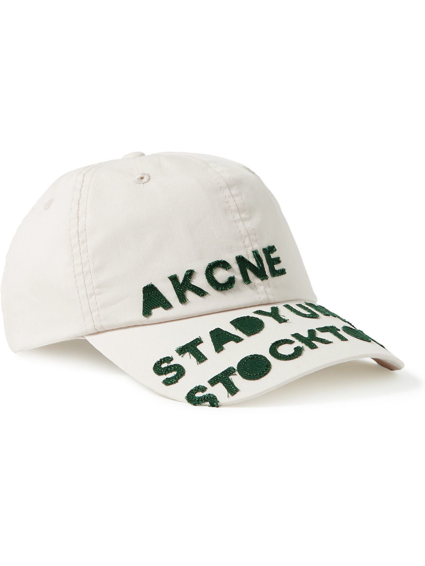 Acne Studios - Logo-Appliquéd Cotton Baseball Cap Acne Studios