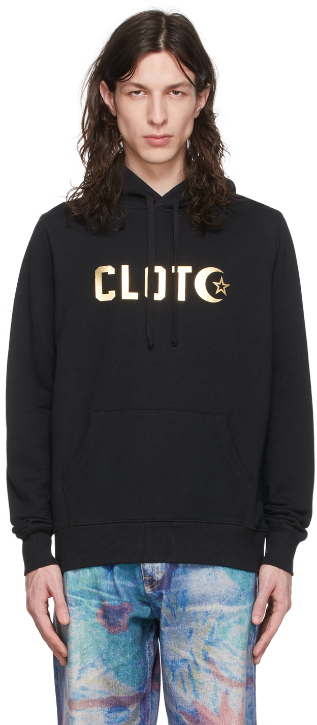 Clot Black Cotton Hoodie CLOT